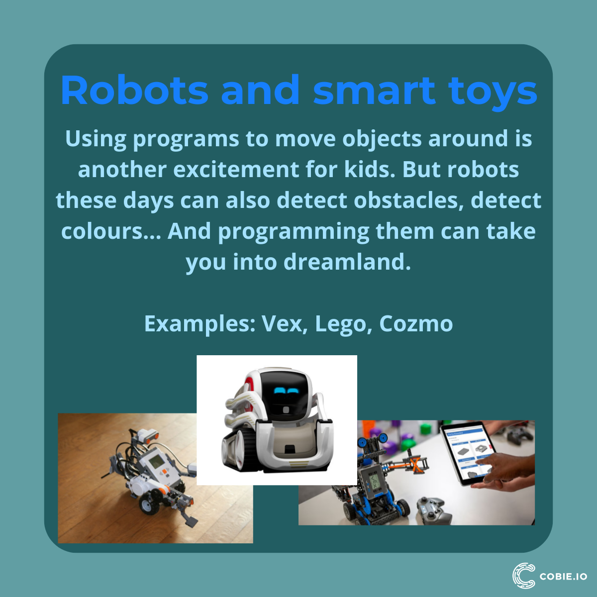 Hardware for teaching kids how to code - Cobie AI