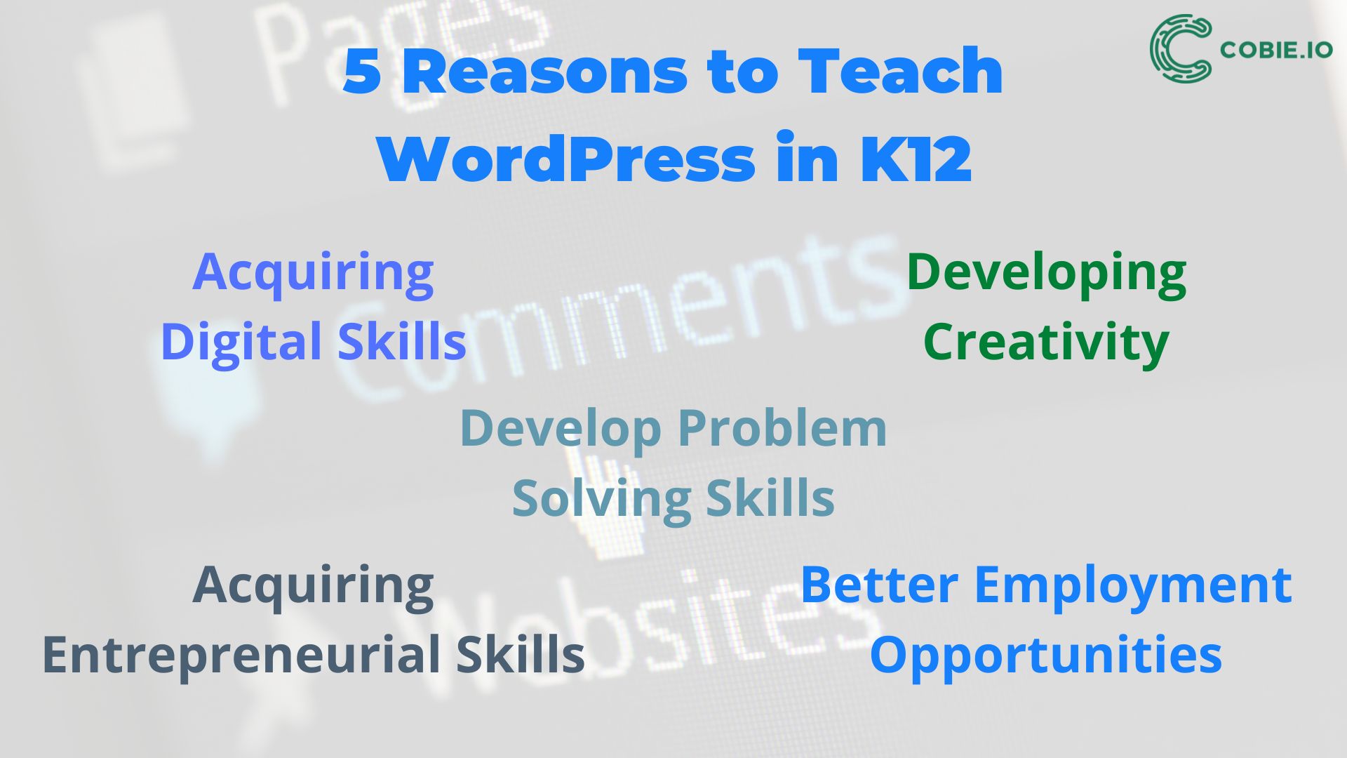 Teaching WordPress in School Will Unlock Your Students' Creativity and ...